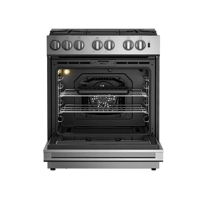 Blomberg 30" Single Oven Gas Range-BGR30522CSS | Dez Appliances – DEZ ...